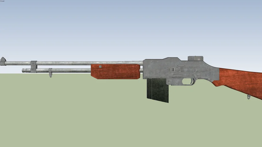 M1918 Browning Automatic Rifle BAR | 3D Warehouse