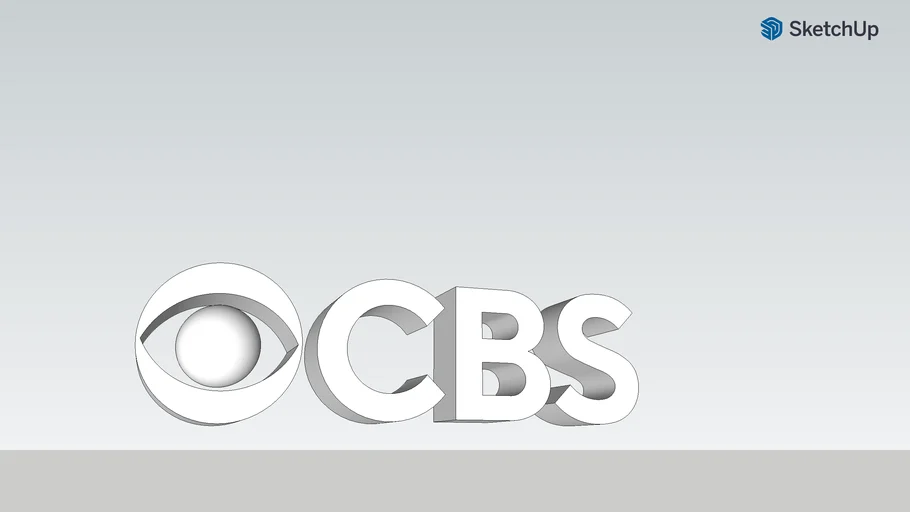 CBS logo | 3D Warehouse