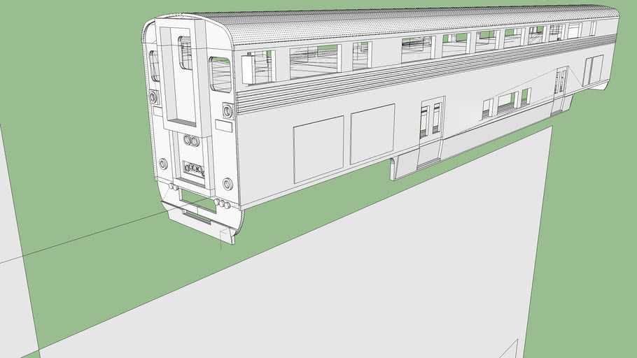 Amtrak Pacific Surfliner cab car | 3D Warehouse