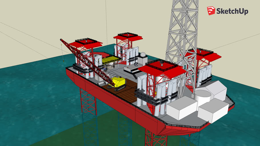 Blofeld's Oil Rig | 3D Warehouse