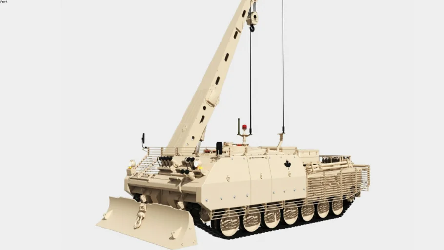 Leopard Wisent 2 Canadian | 3D Warehouse