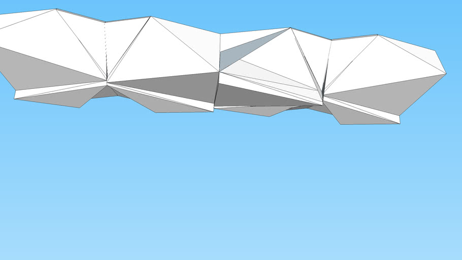 Origami Ceiling | 3D Warehouse