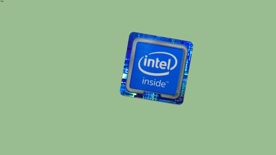 Intel Inside Sticker | 3D Warehouse