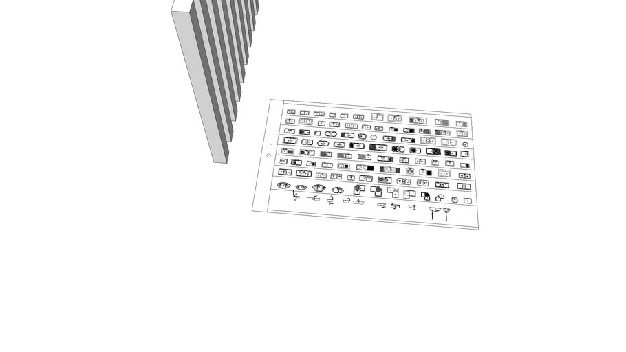 SKP_KITCHEN SINK BLOCK | 3D Warehouse