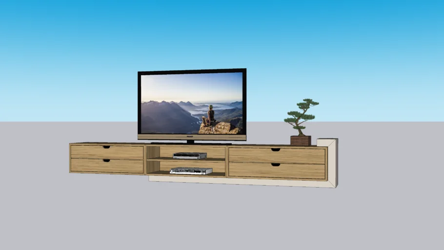 3d Tv Stand TV Stand With Smart TV PNG Images & PSDs For Download