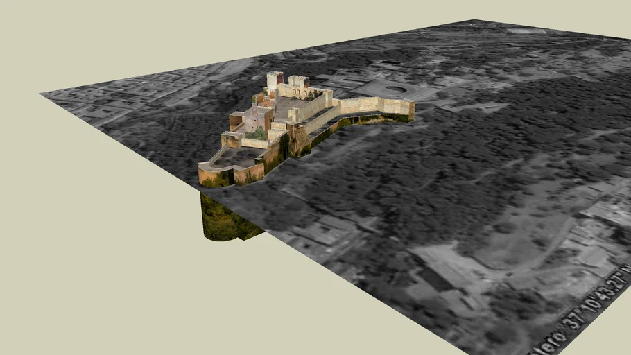 Alhambra - La Alcazaba | 3D Warehouse