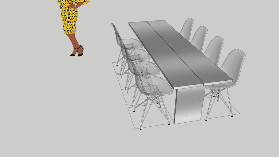 ban ghe | 3D Warehouse