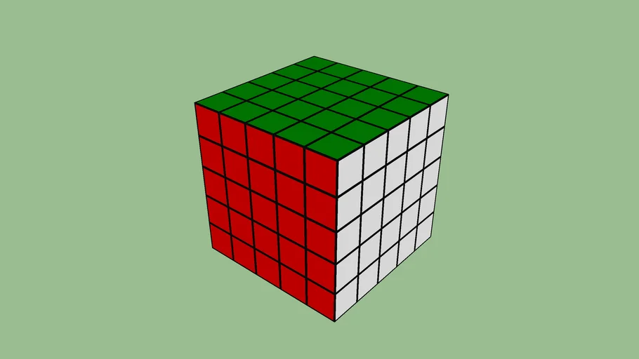 5x5 Rubix Cube | 3D Warehouse