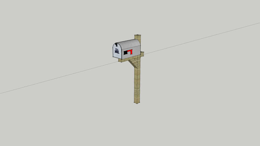 Standard US Mailbox | 3D Warehouse