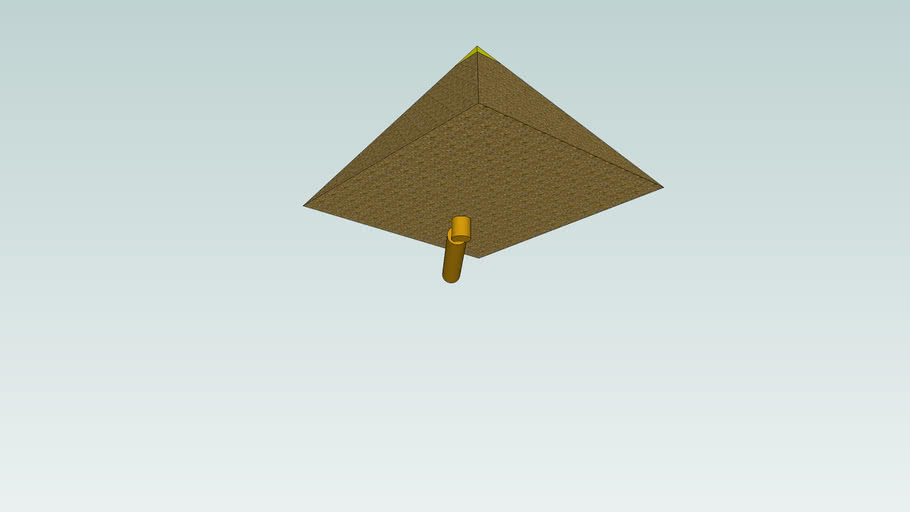 cool pyramid with underground theifs tunnel | 3D Warehouse