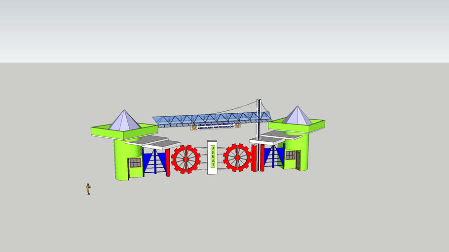 JKUAT MAIN GATE | 3D Warehouse