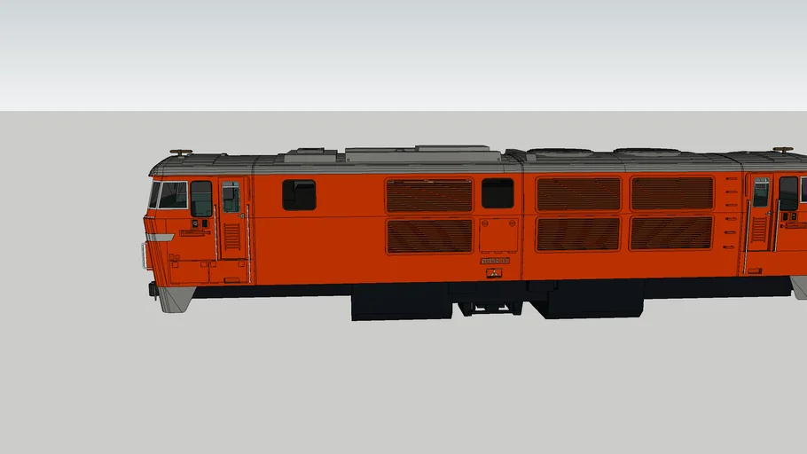 JNR DD54 Diesel-Hydraulic Locomotive | 3D Warehouse
