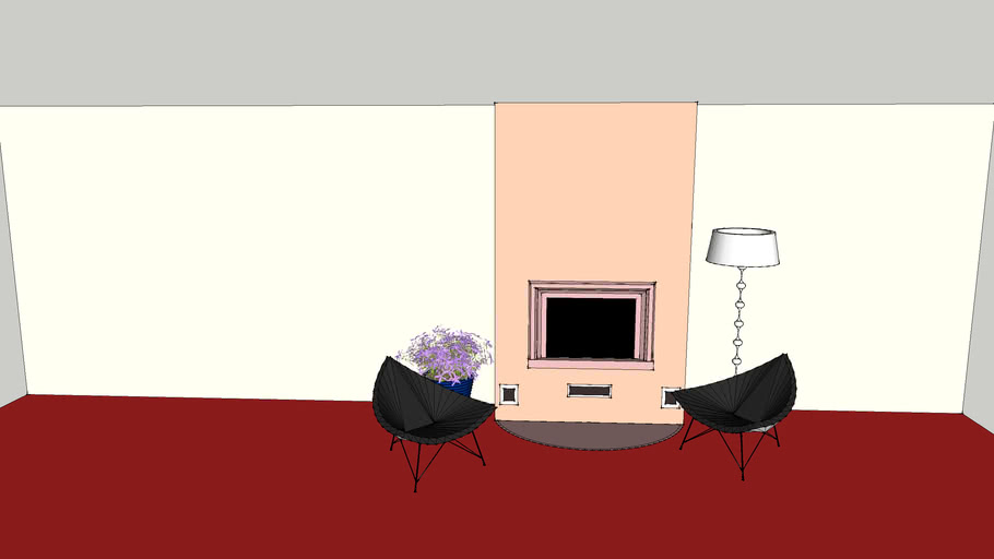Modern fireplace | 3D Warehouse
