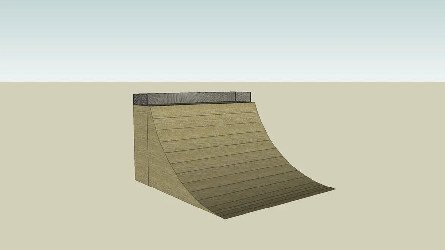 Quarter pipe | 3D Warehouse