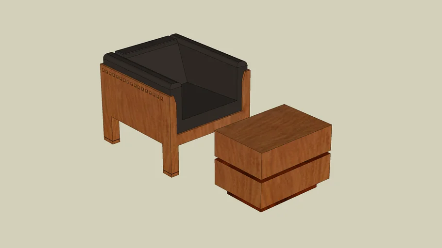 modern props chair | 3D Warehouse