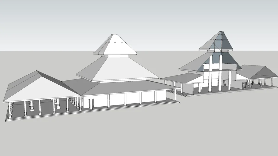 Masjid Demak, Indonesia | 3D Warehouse