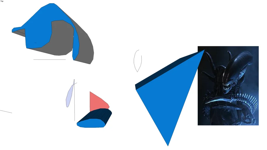 aliens rock | 3D Warehouse