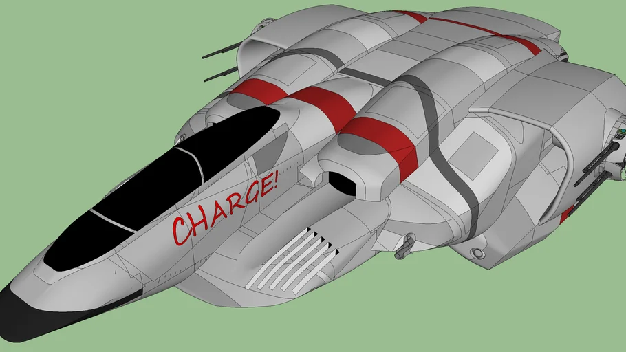 StarFlight Systems FA 34110 Bronco Point Defense Fighter | 3D Warehouse