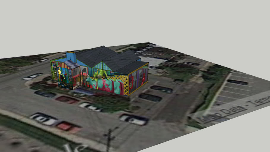 Paper Moon Diner | 3D Warehouse