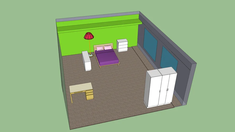 Girls Bedroom | 3D Warehouse
