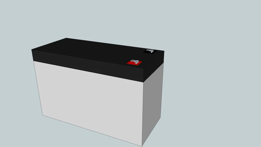 bateria 12V | 3D Warehouse