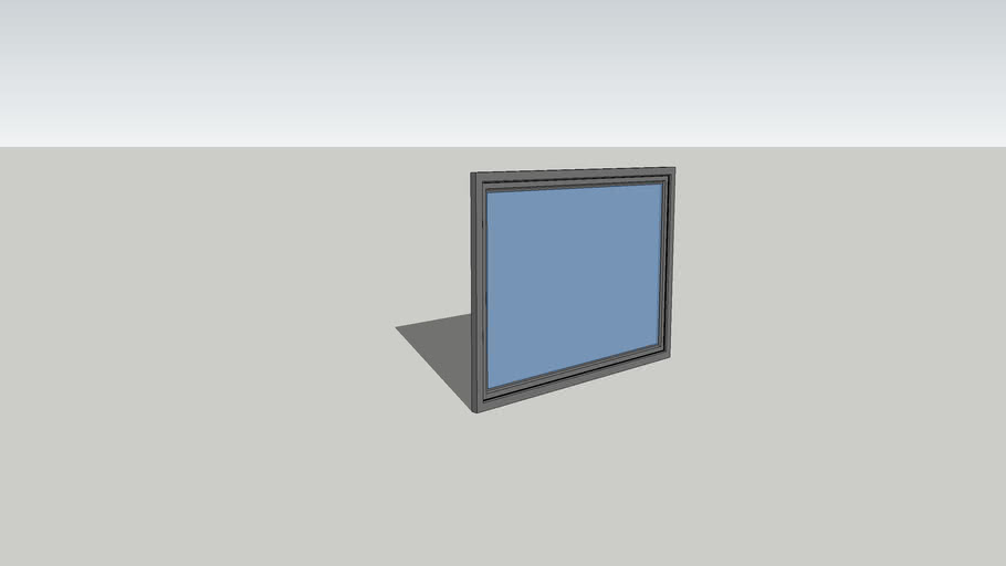 Picture Frame with Glass | 3D Warehouse