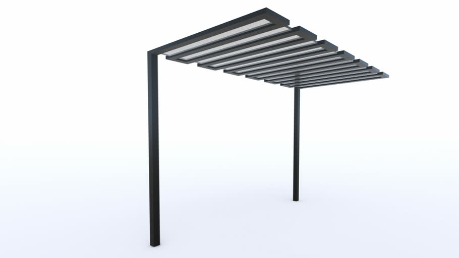 CANTILEVER PERGOLA | 3D Warehouse