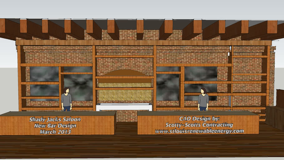Shady Jacks Saloon New Bar Design- Design - Built by Scotts Contracting ...