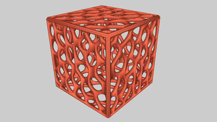 Voronoi Cube | 3D Warehouse
