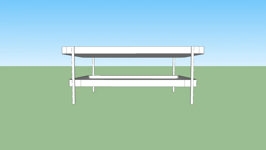 rectangle coffee table | 3D Warehouse