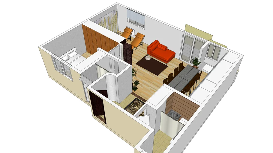 One Bedroom | 3D Warehouse