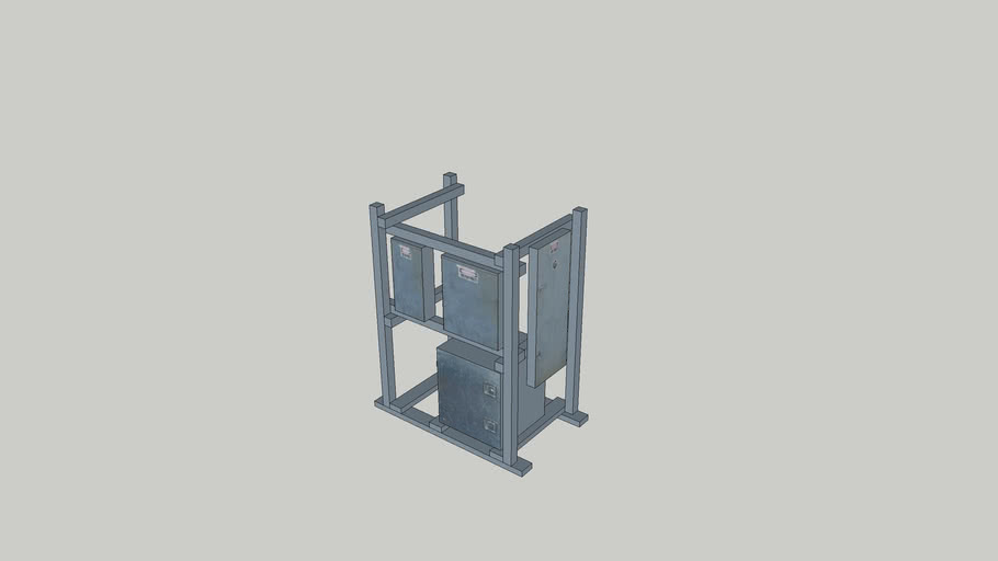 Temp Power Skid | 3D Warehouse
