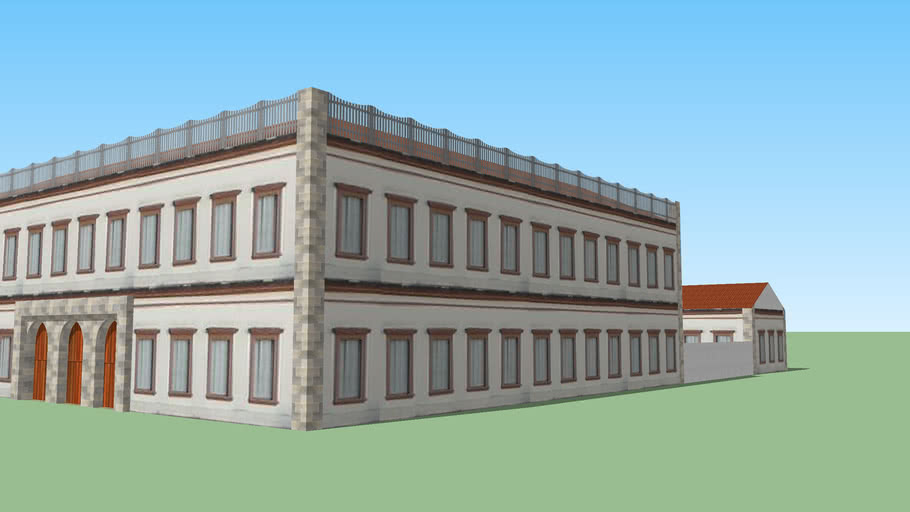 Portuguese Colonial Building | 3D Warehouse