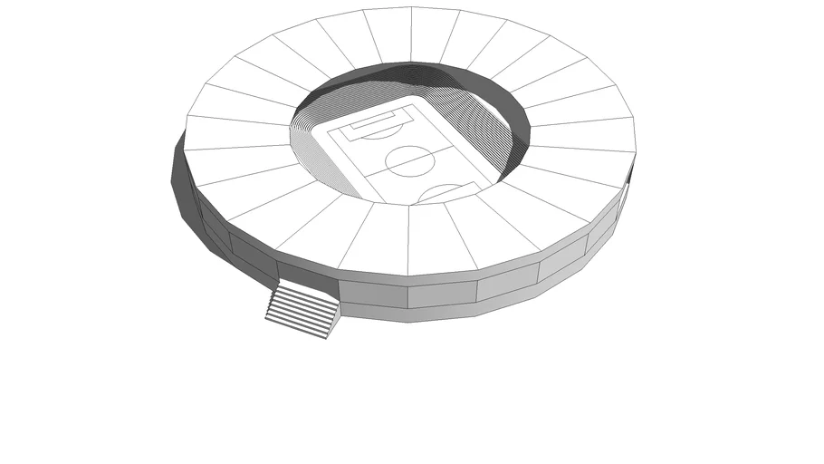 estadio circular | 3D Warehouse