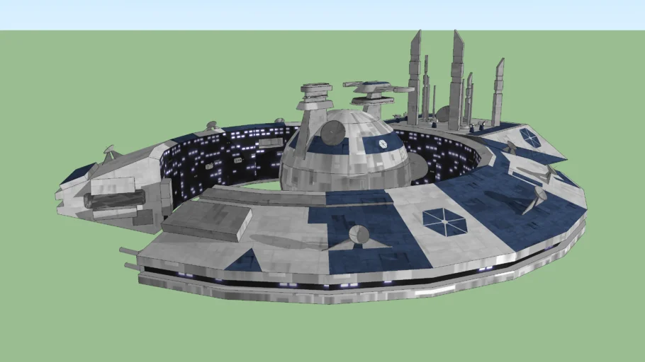 Lucrehulk-Class Droid Control Ship | 3D Warehouse