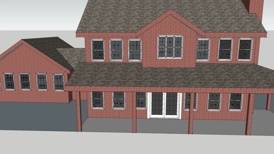 Colonial House | 3D Warehouse