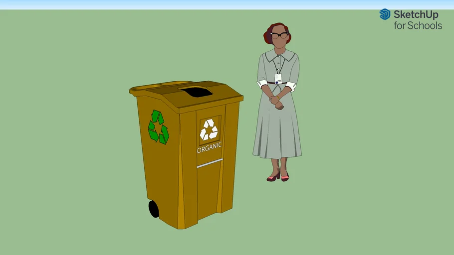Recycle Organic bin | 3D Warehouse