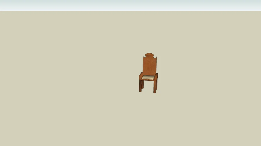 fancy chair | 3D Warehouse