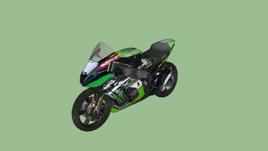 Kawasaki Racing Team Ninja ZX10R | 3D Warehouse