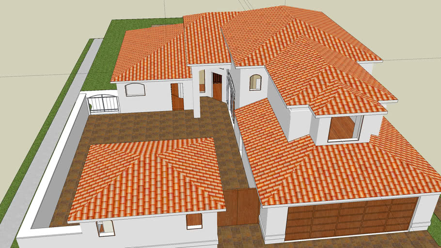 Mediterranean House 01 Updated | 3D Warehouse