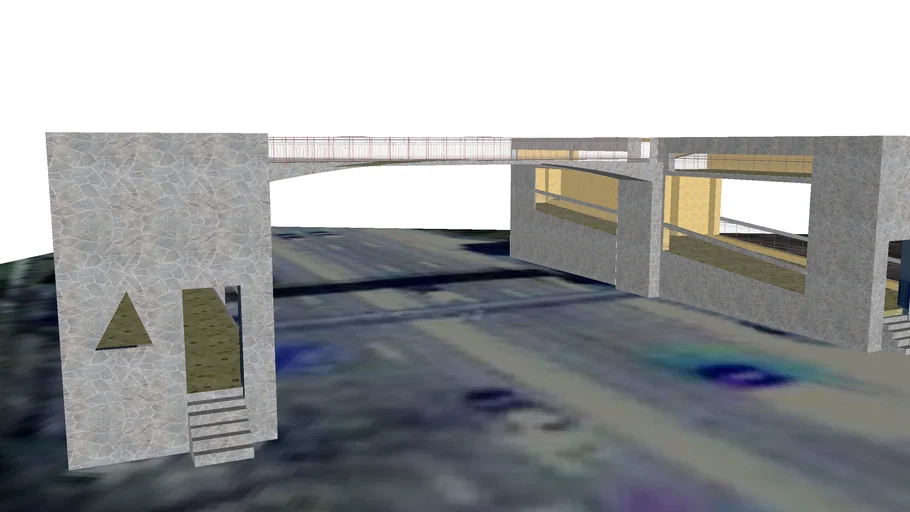 Pasaj pietonal. | 3D Warehouse