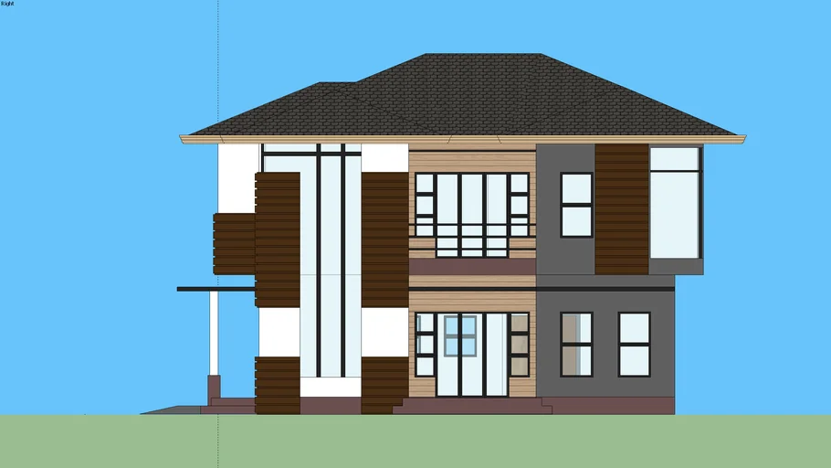 Corner House | 3D Warehouse