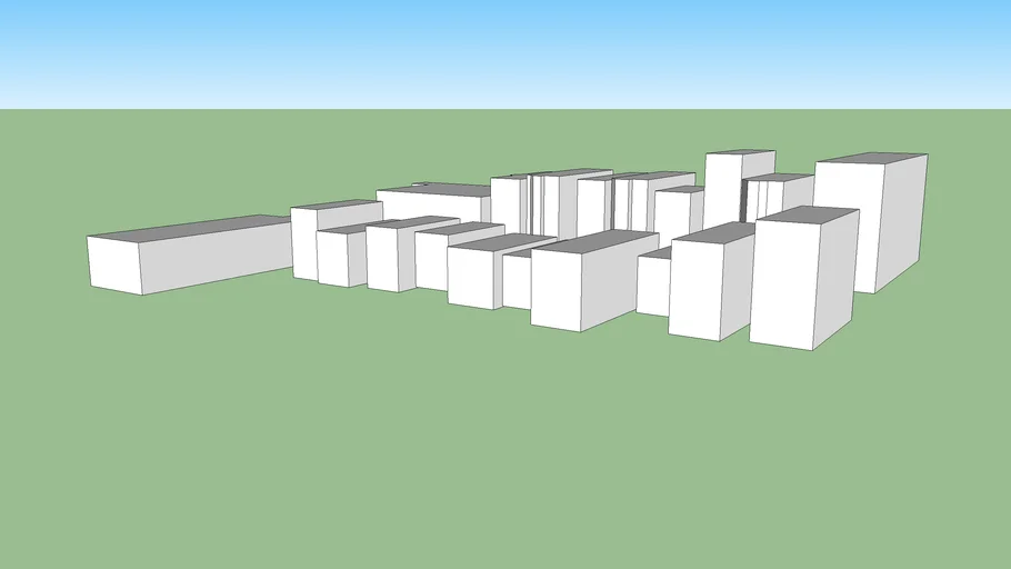 1500 Erie Street Block Chicago Illinois | 3D Warehouse