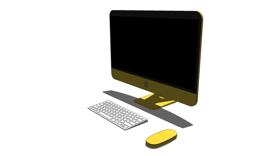 Apple iMac (Intel-based) | 3D Warehouse
