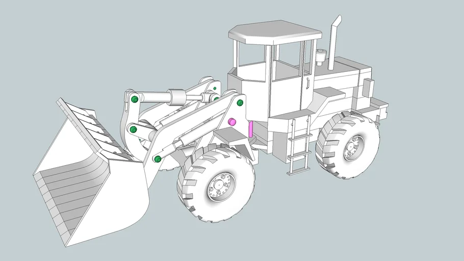 Wheel Loaded (Mono + breakdown) | 3D Warehouse