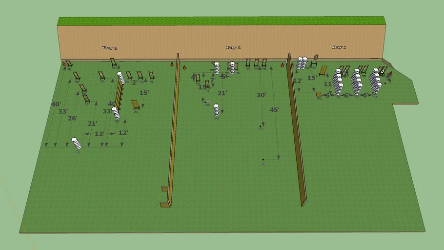 AAFG IDPA Match Course of Fire, 05/26/2012 | 3D Warehouse