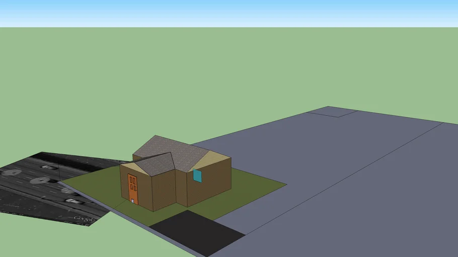 a not so fancy house good for starters | 3D Warehouse