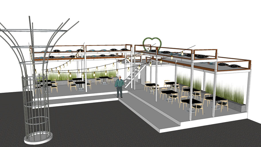 Nature cafe | 3D Warehouse