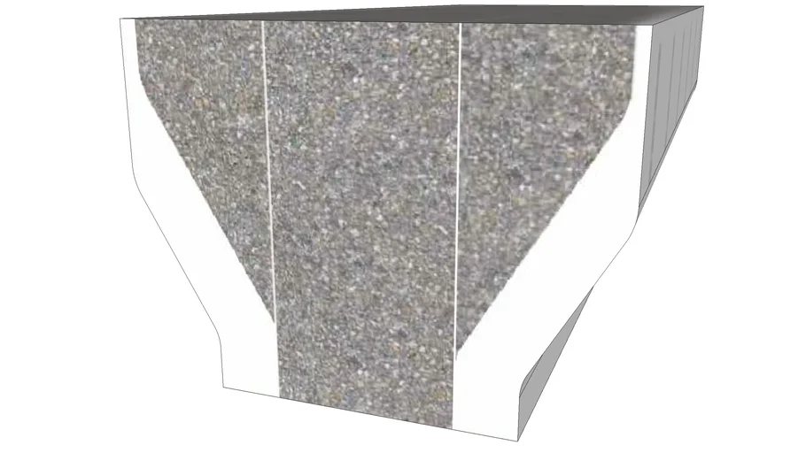 8' Double Brick Ledge | 3D Warehouse