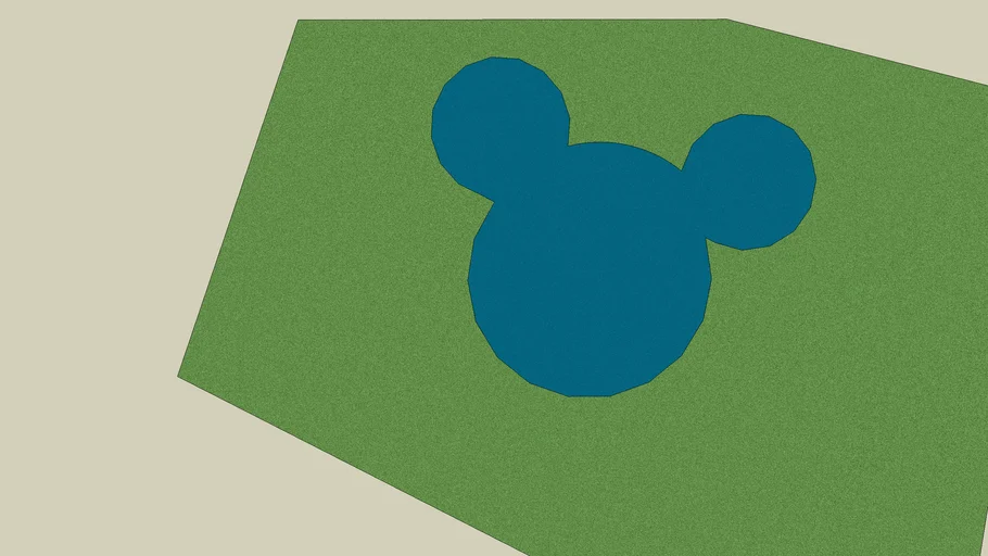 Lake Mickey Mouse | 3D Warehouse